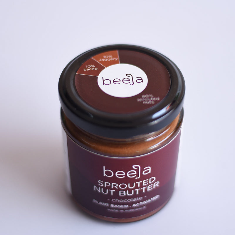 Sprouted Nut Butter - Chocolate handmade sustainable FOOD | Auroville ...